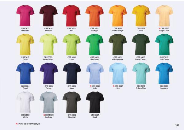 Dry Pique Round Neck T-shirts